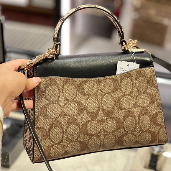 Coach | Bags | Coach Pepper Satchel In Signature Canvas | Poshmark